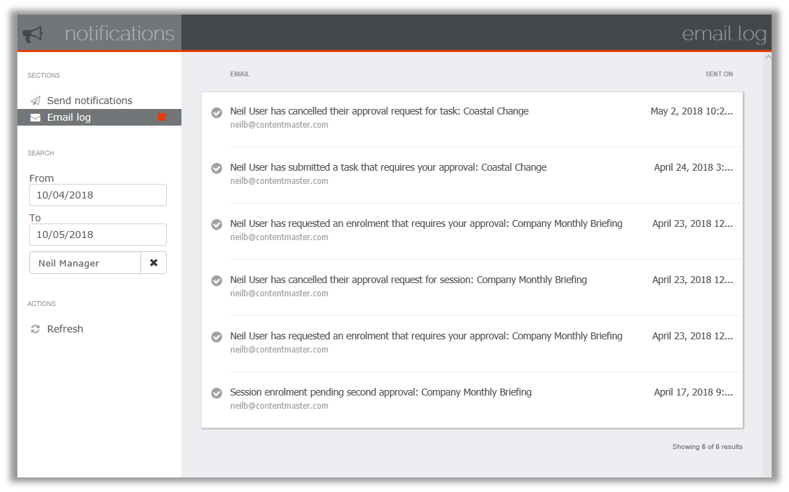 Explained: Notifications – Civica Learning