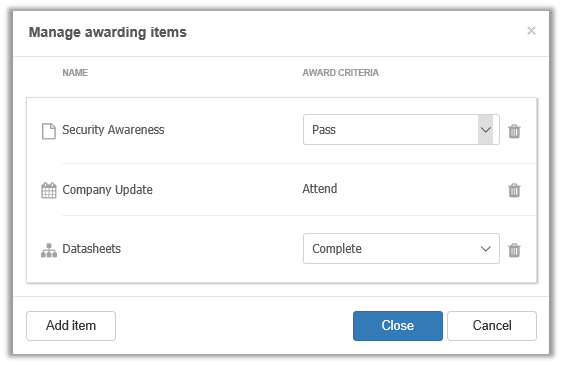 How To: Configure certification award – Civica Learning