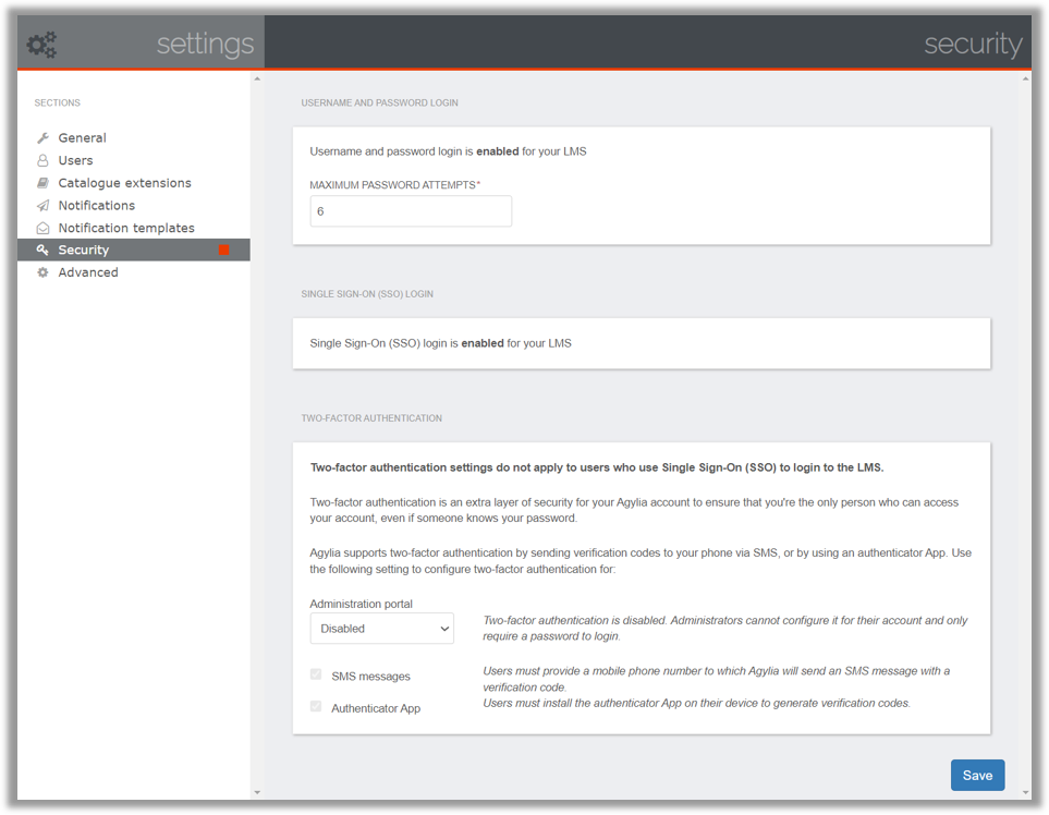Explained: Settings – Civica Learning